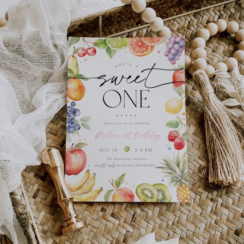 Fruit Theme - Etsy