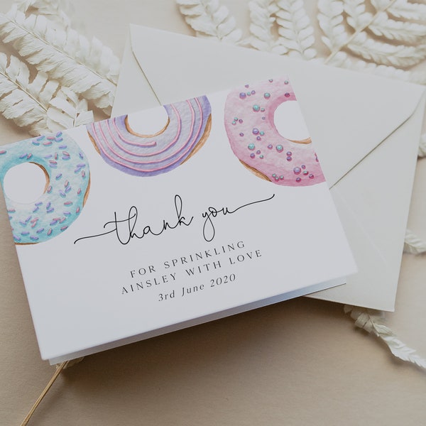 Donut Thank You - Etsy