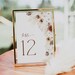 Boho Floral Table Numbers Template, Bohemian Wedding Table Numbers ...