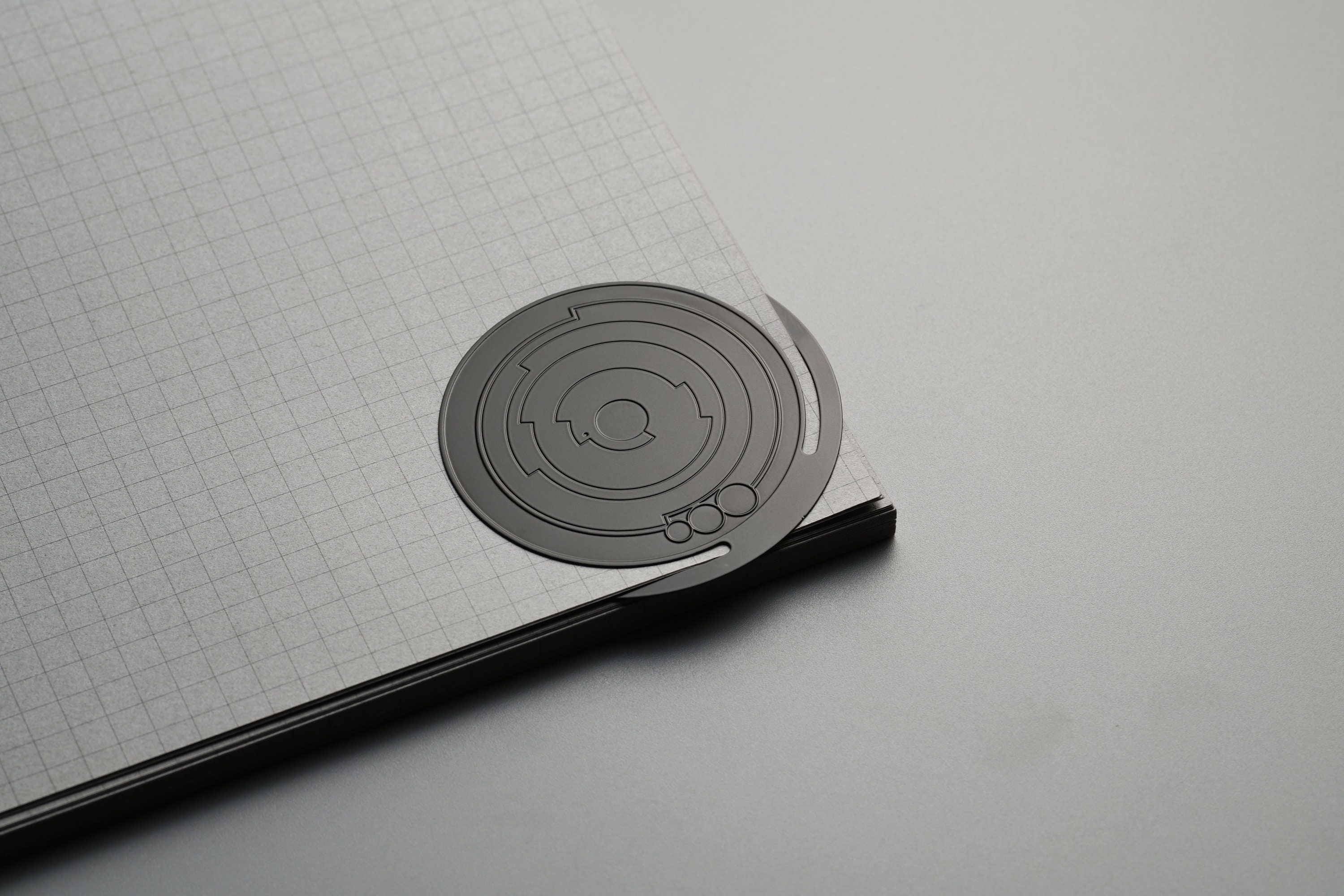 Pi Crop Circle Bookmark | Paperclip - Etsy
