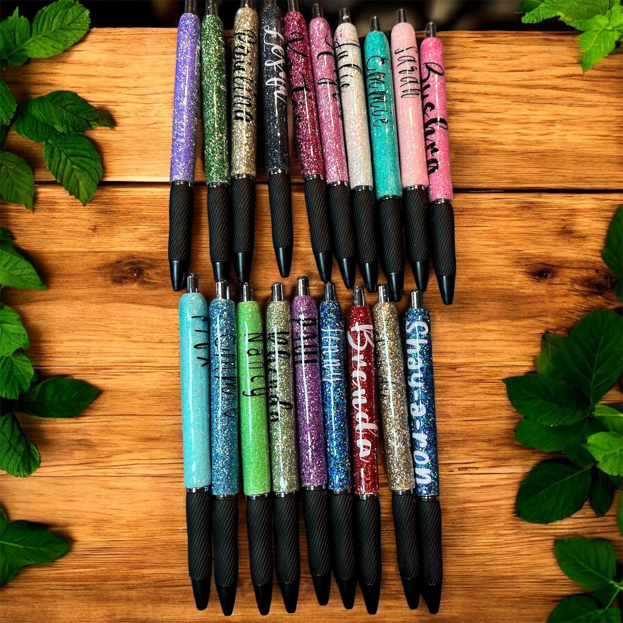 Personalized Glitter Sharpie S Gel Pen: Refillable With Grip ...
