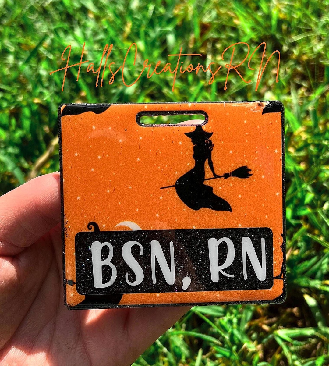 Broom Stick Witch Badge Buddy : Badge Accessories, Badge Flare, Badge ...