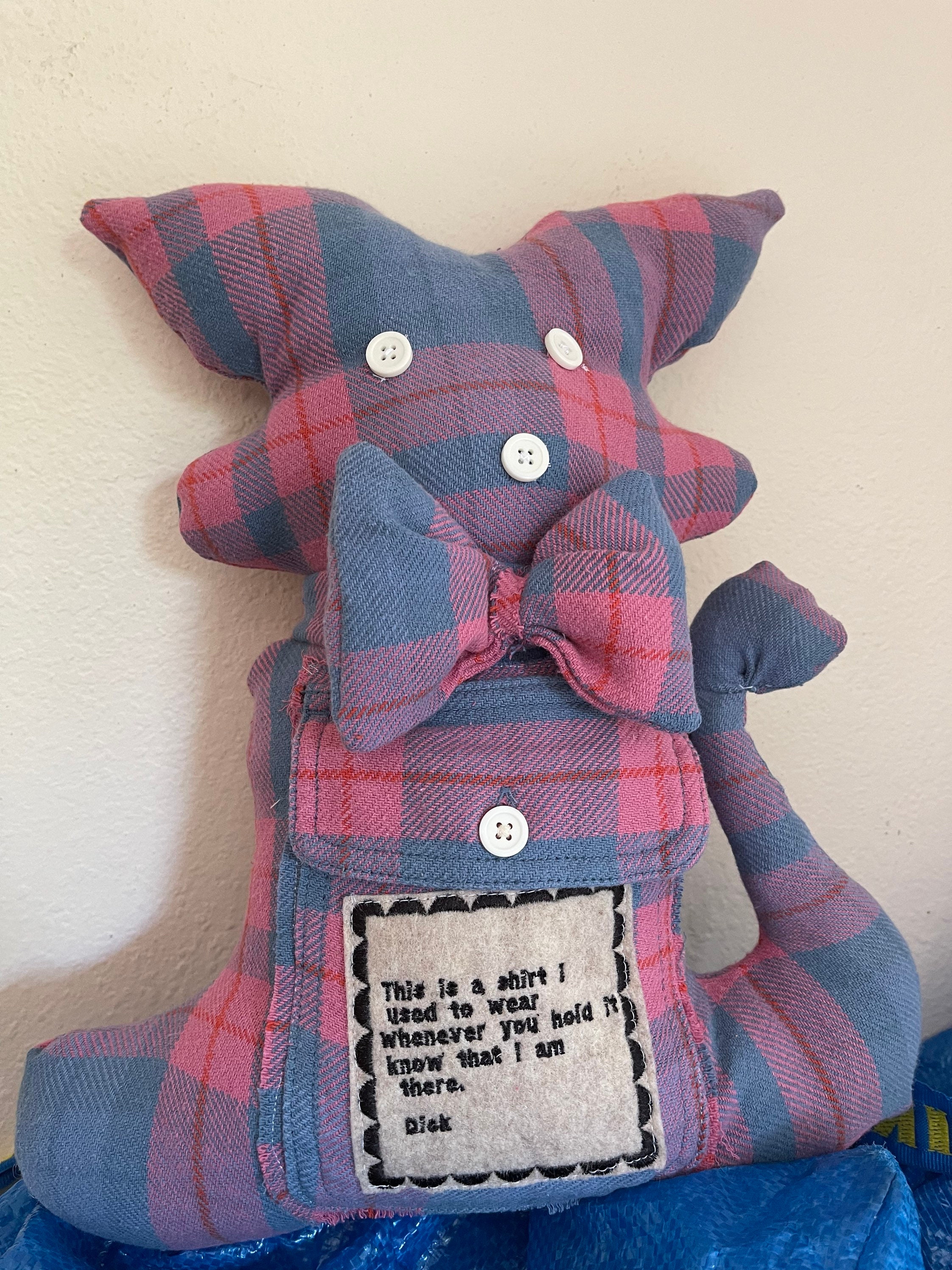 Memory Keepsake Stuffed Animal Plush: Bearcat Dog - Etsy