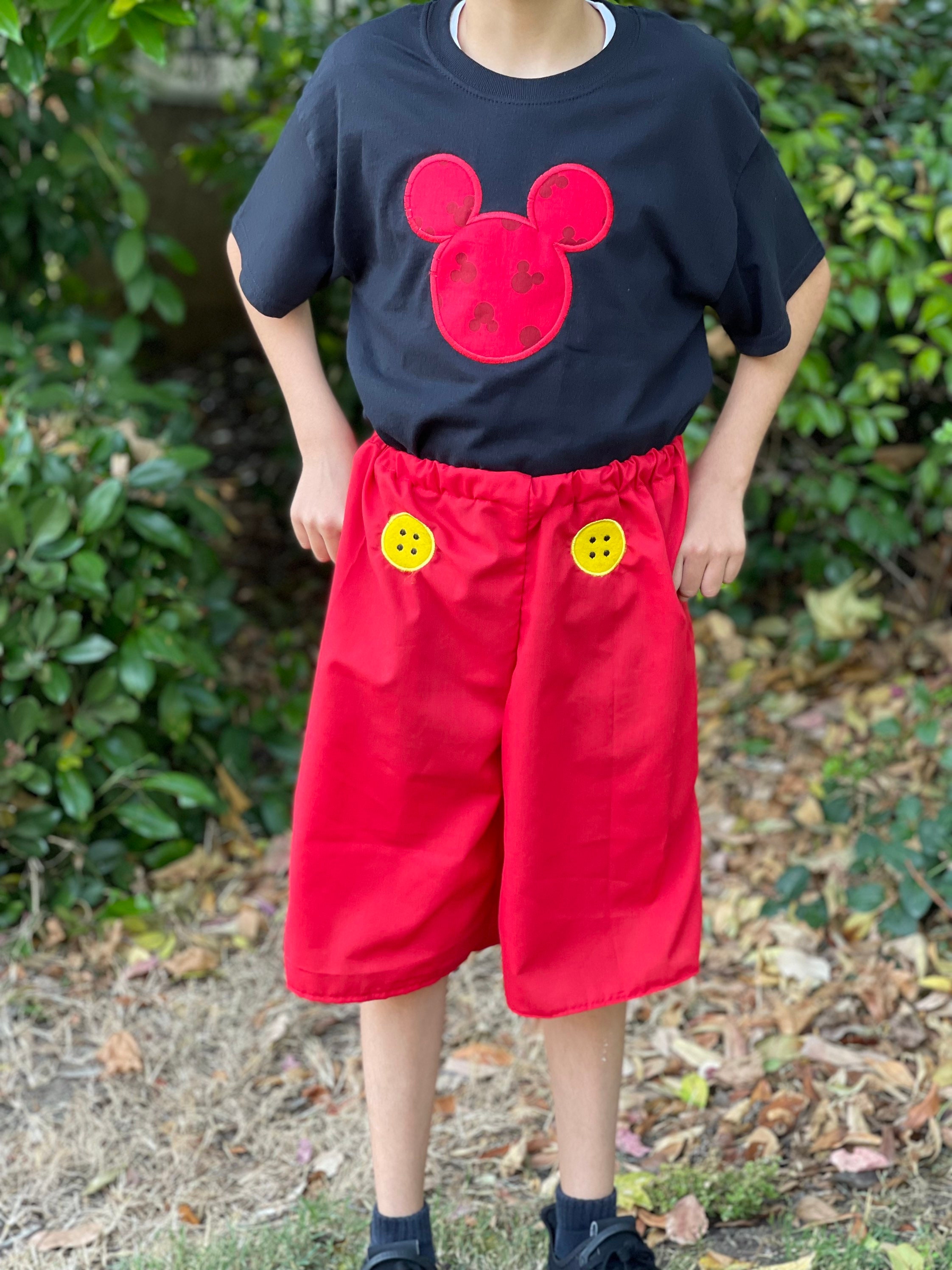 Mickey Mouse Outfit for Boys Mickey Costume Boys Mickey Mouse - Etsy
