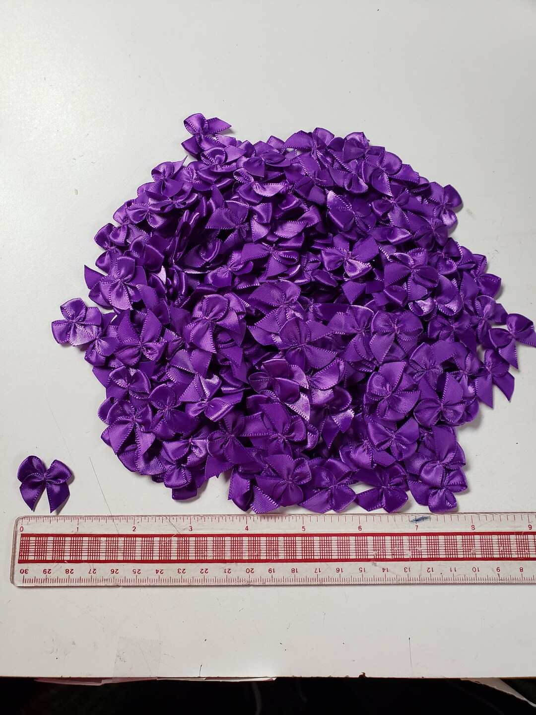 Mini Satin Ribbon BOWS - Etsy