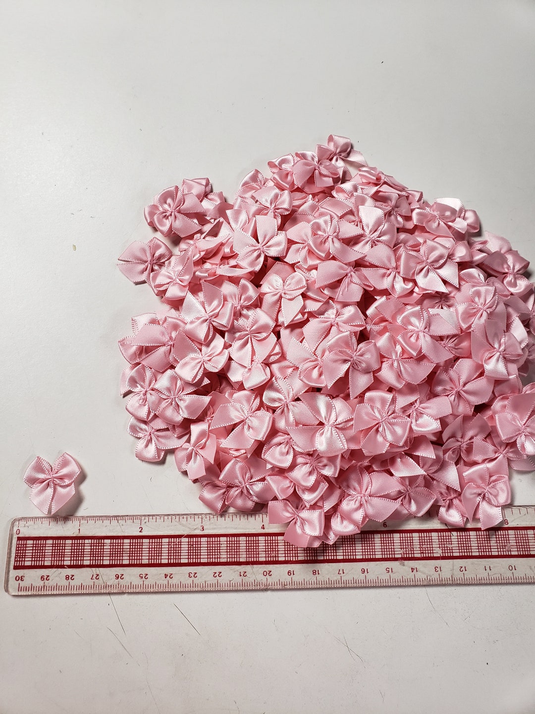 Mini Satin Ribbon BOWS - Etsy