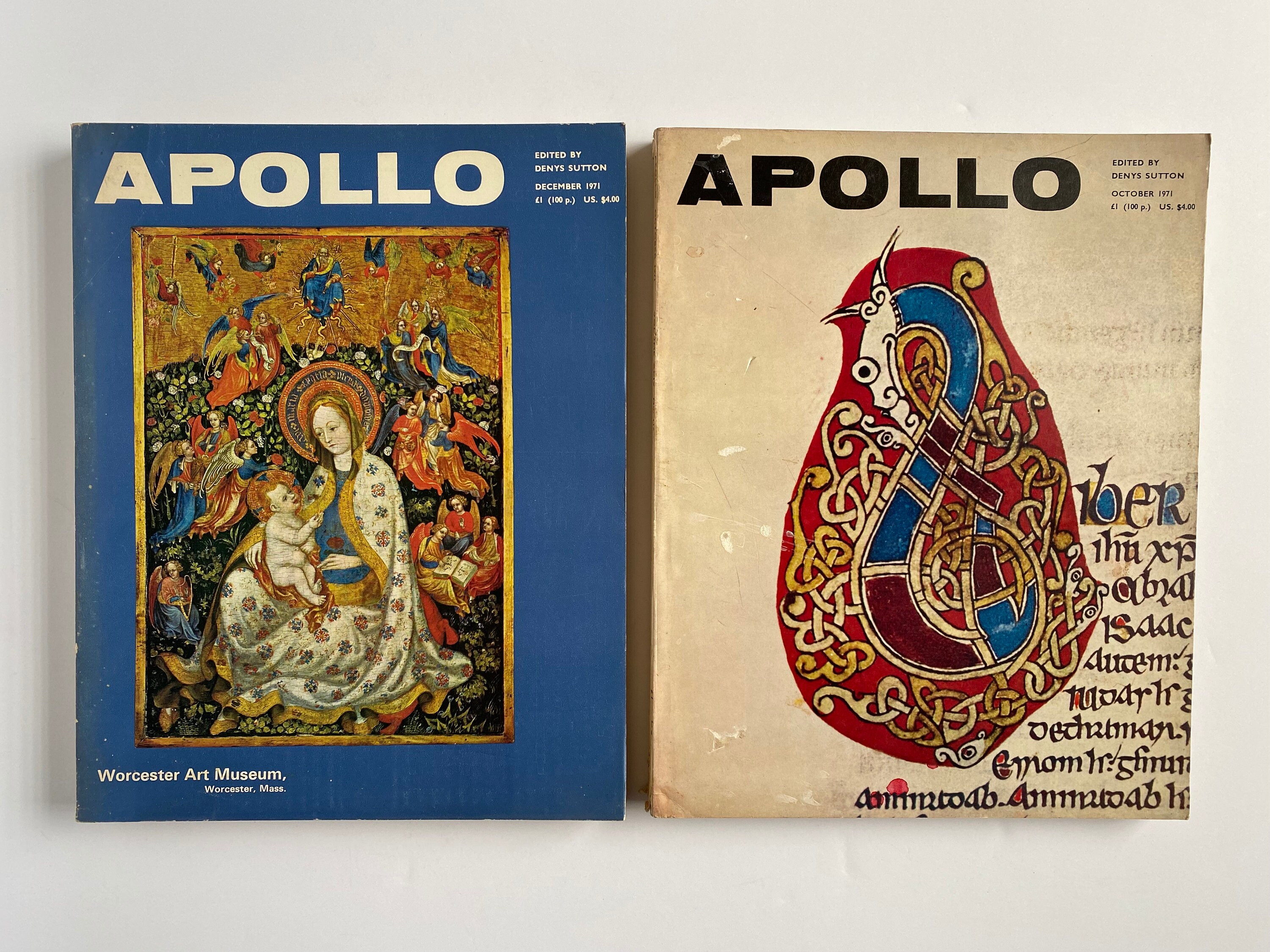 Vintage Apollo Art Magazines, Published 1971, Art and Antiques - Etsy