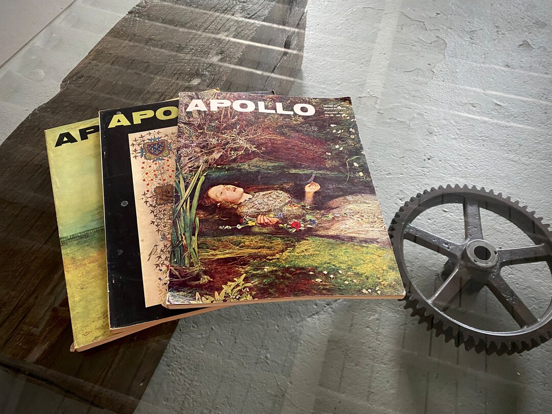 Vintage Apollo Art Magazines, Published 1967 - Etsy