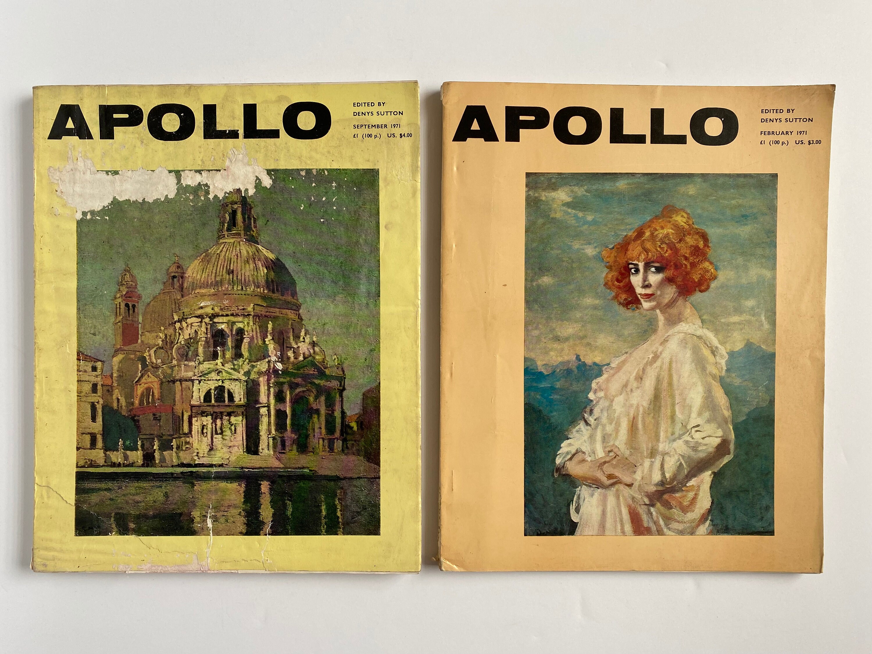 Vintage Apollo Art Magazines, Published 1971, Art and Antiques - Etsy