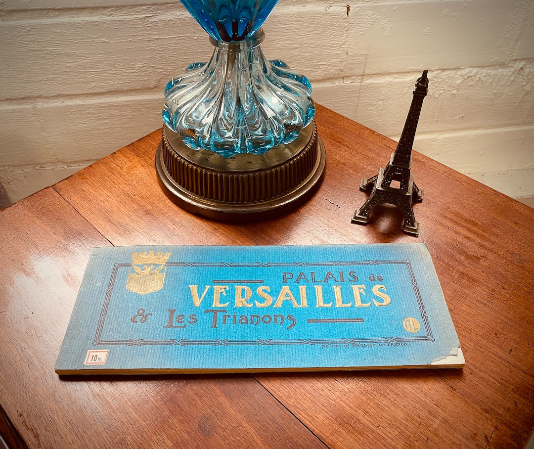 Vintage French Postcard Book Palais De Versailles & Les Trianons ...