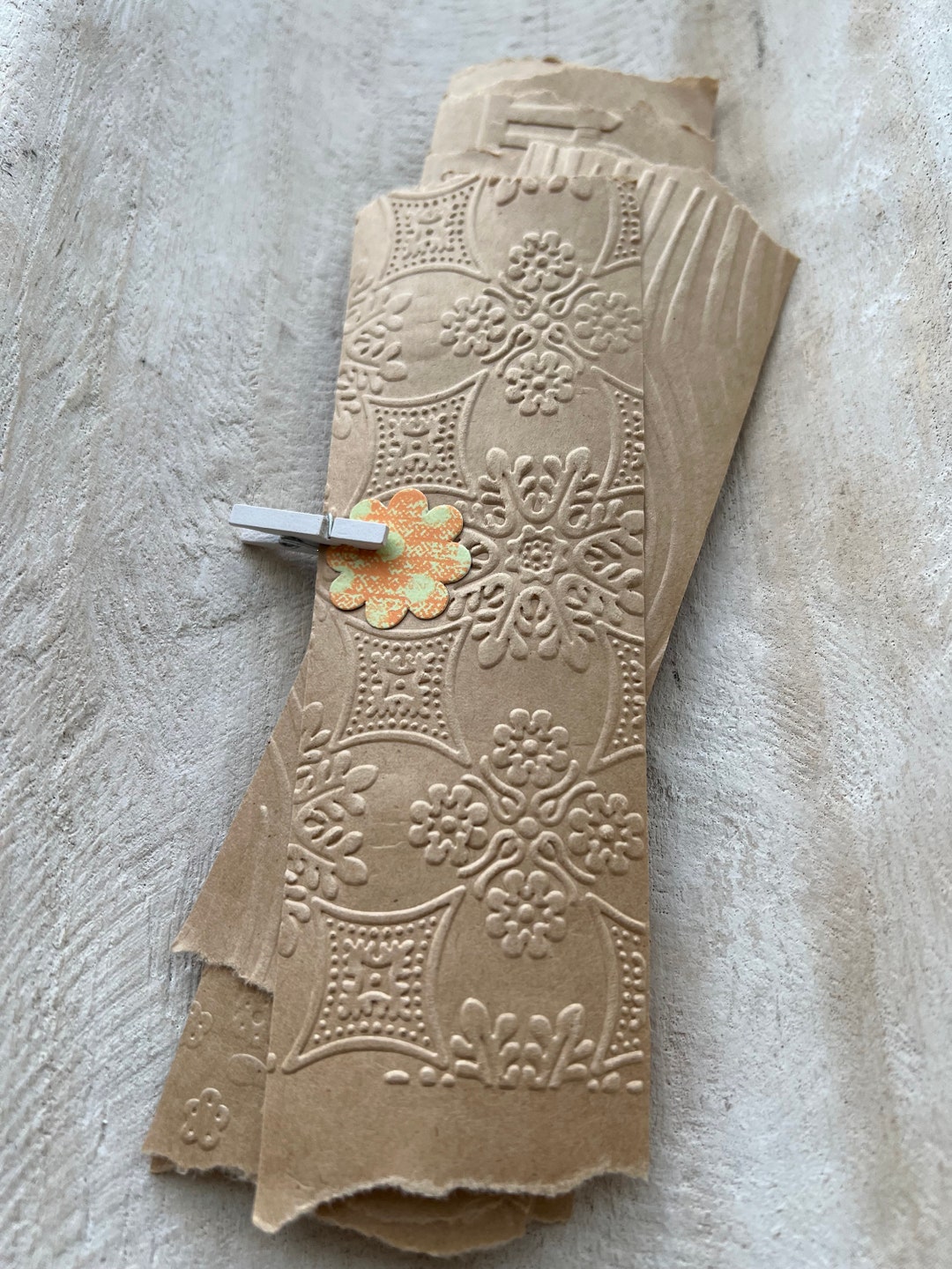 Embossed Fodder -paper Tape - Etsy