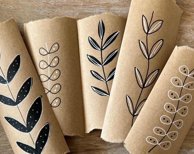 Floral Fodder Collage Watercolor - Etsy