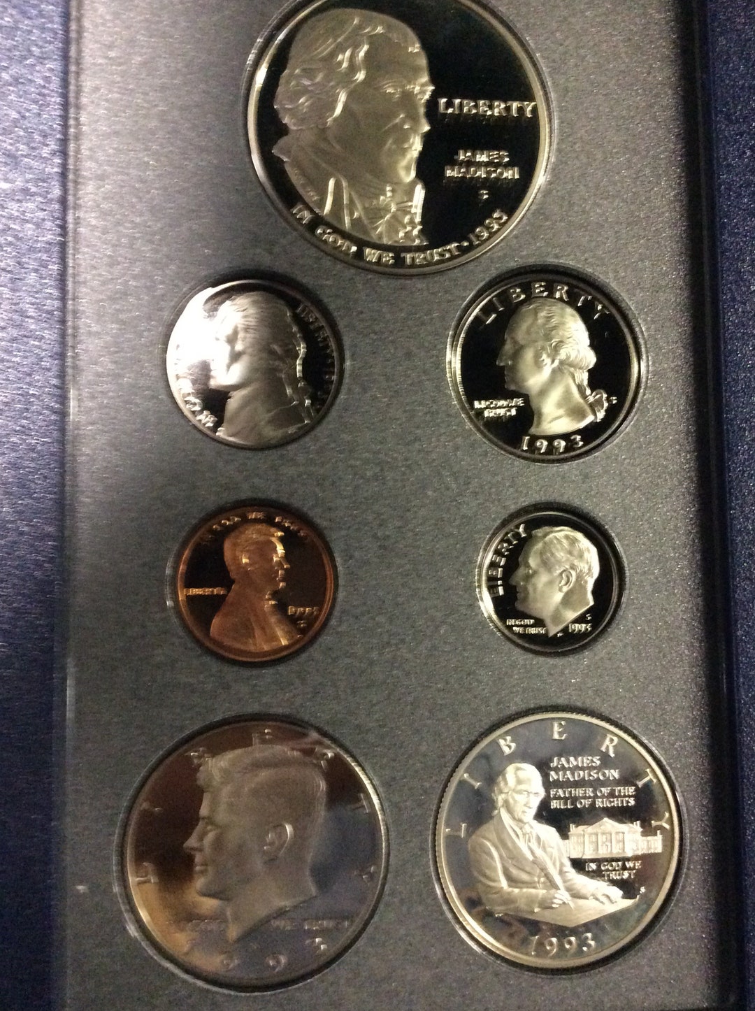 Authentic 1993 Prestige Proof Set - Etsy