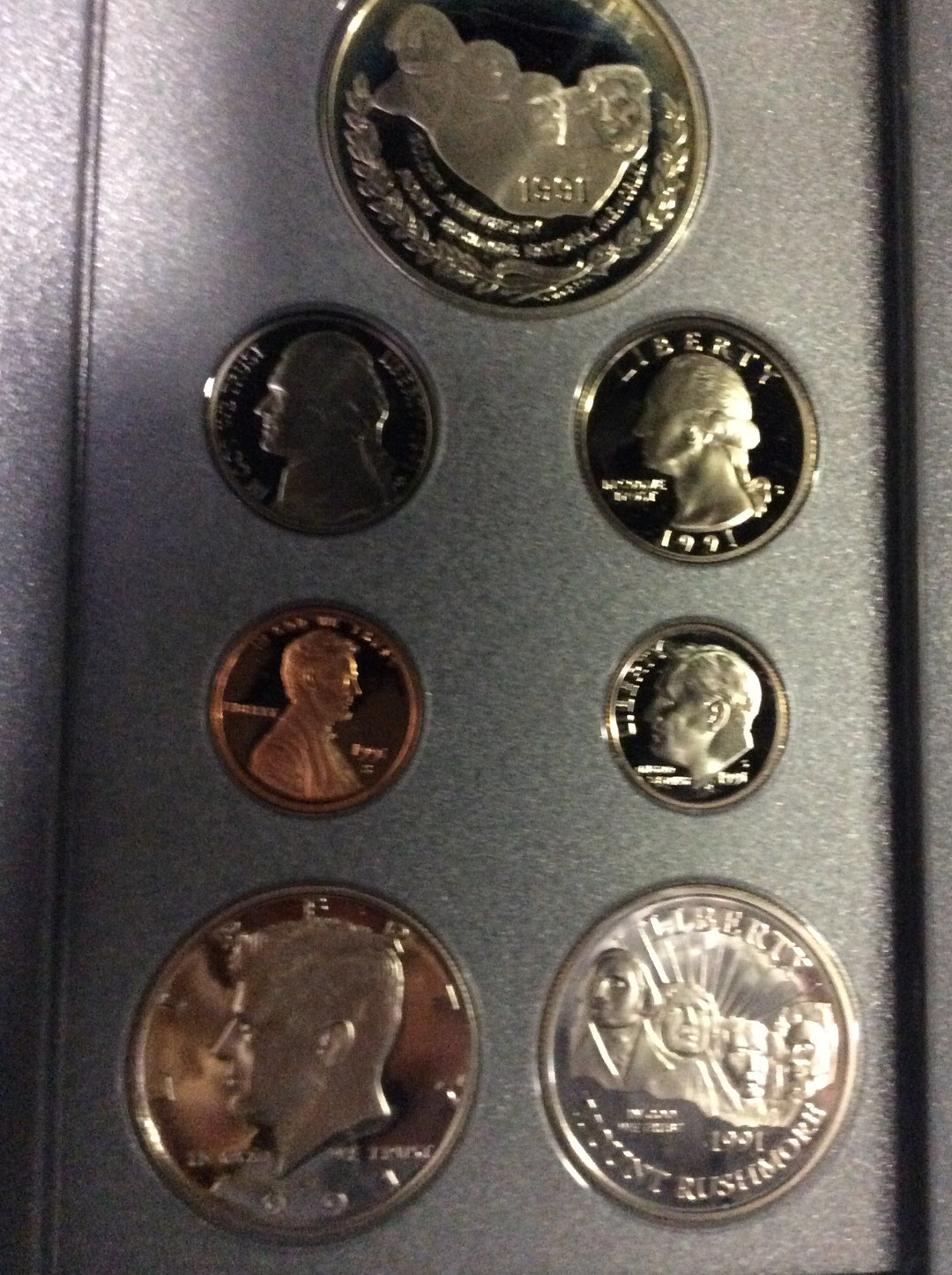 Authentic 1991 Prestige Proof Set - Etsy