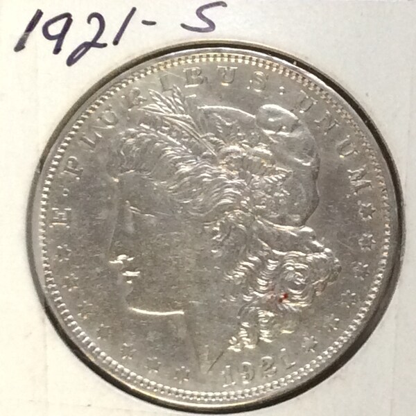 1921 Silver Dollar - Etsy