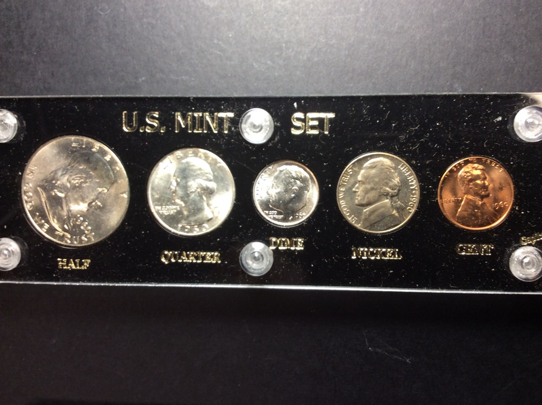 1960 Mint Set of US Coins in a Collector's Grade Capital Plastics ...