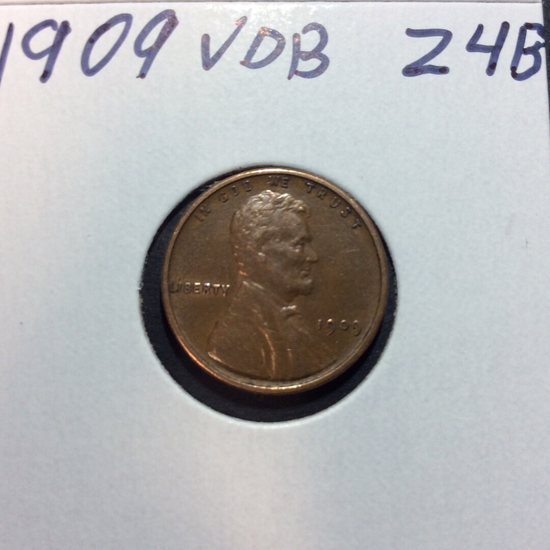 Authentic 1909 VDB Lincoln Penny With Super Detail and Great Color. - Etsy