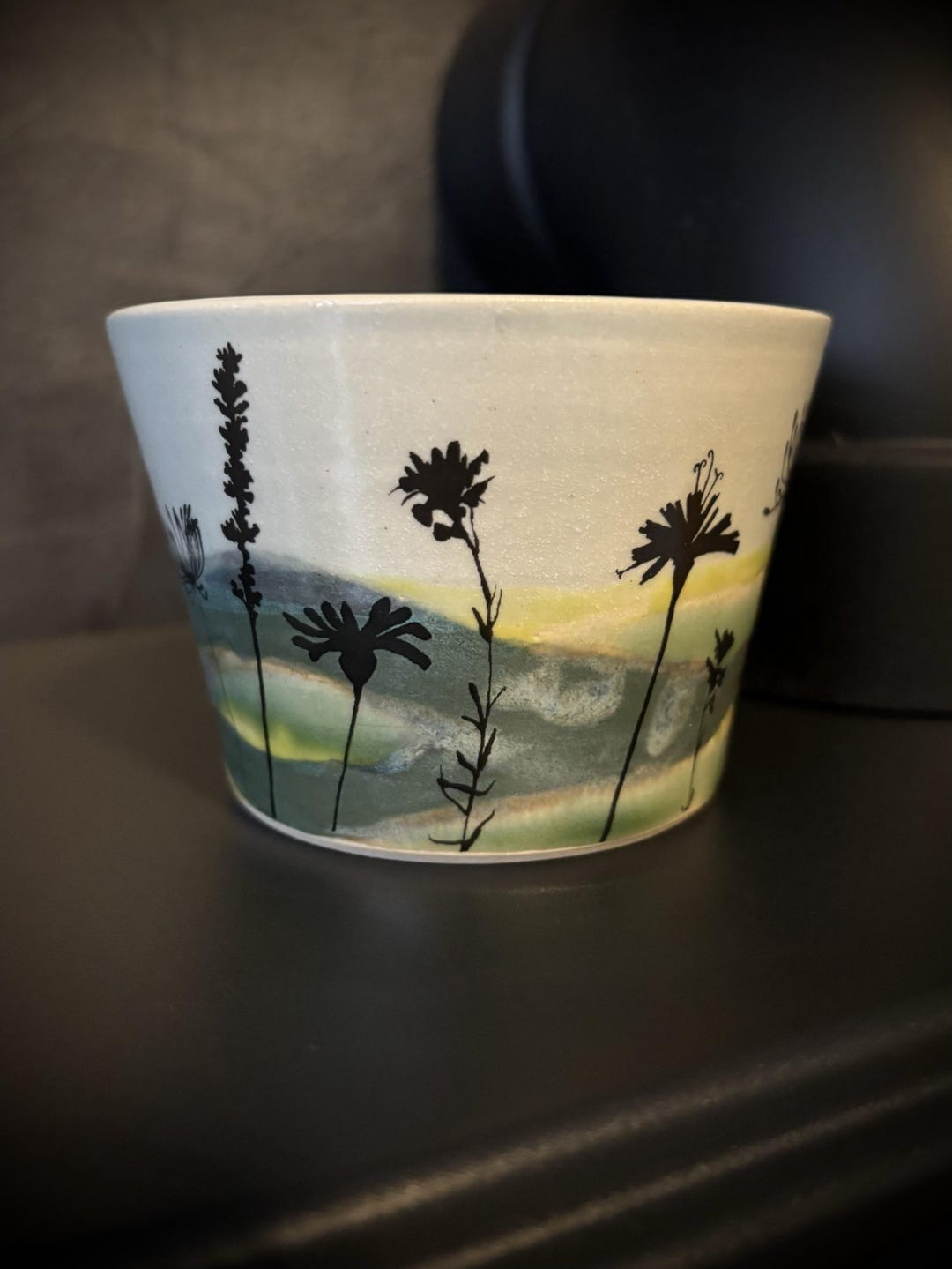 Wildflowers - Ceramic Pot - Etsy