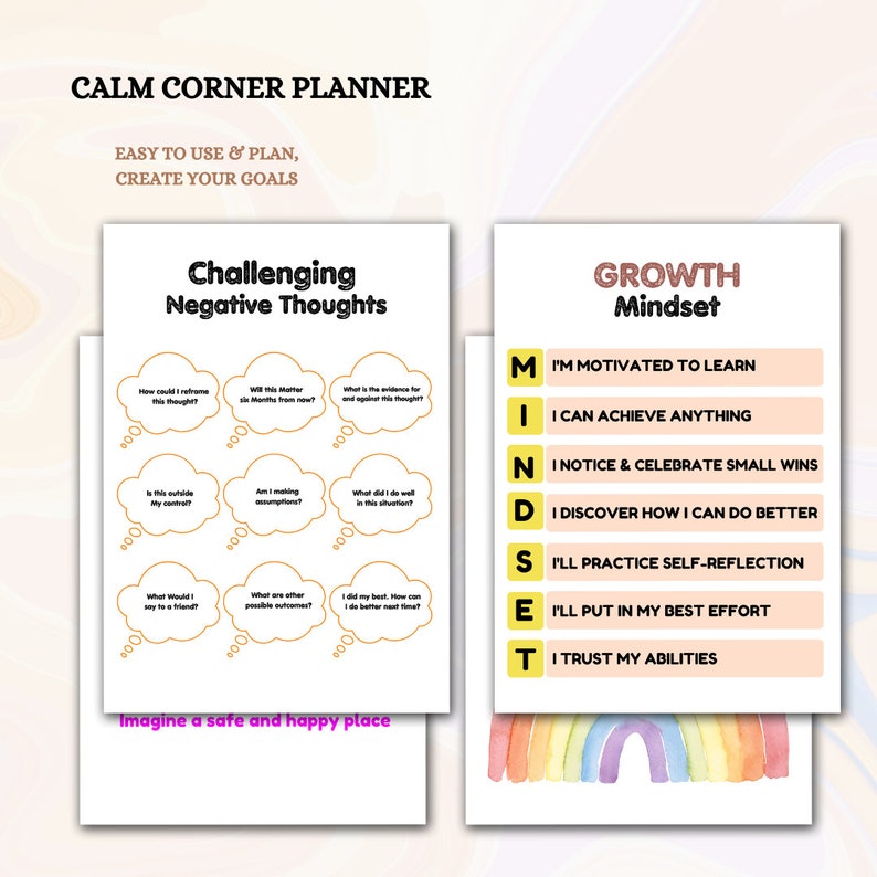 Calm Corner Art Print, Meditation Wall Decor, Tranquil Space Poster ...