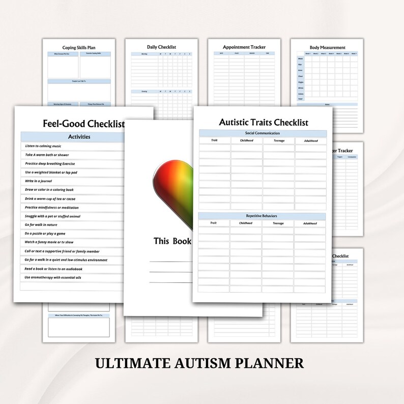 Neurodiversity Daily Planner for Autism Awareness and Support - Etsy