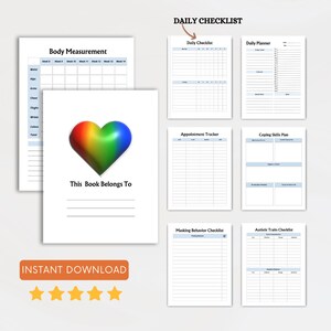 Neurodiversity Daily Planner for Autism Awareness and Support - Etsy