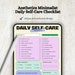 Bold Daily Self-care Planner, Pastel Colorful Design, Rounded Pages ...