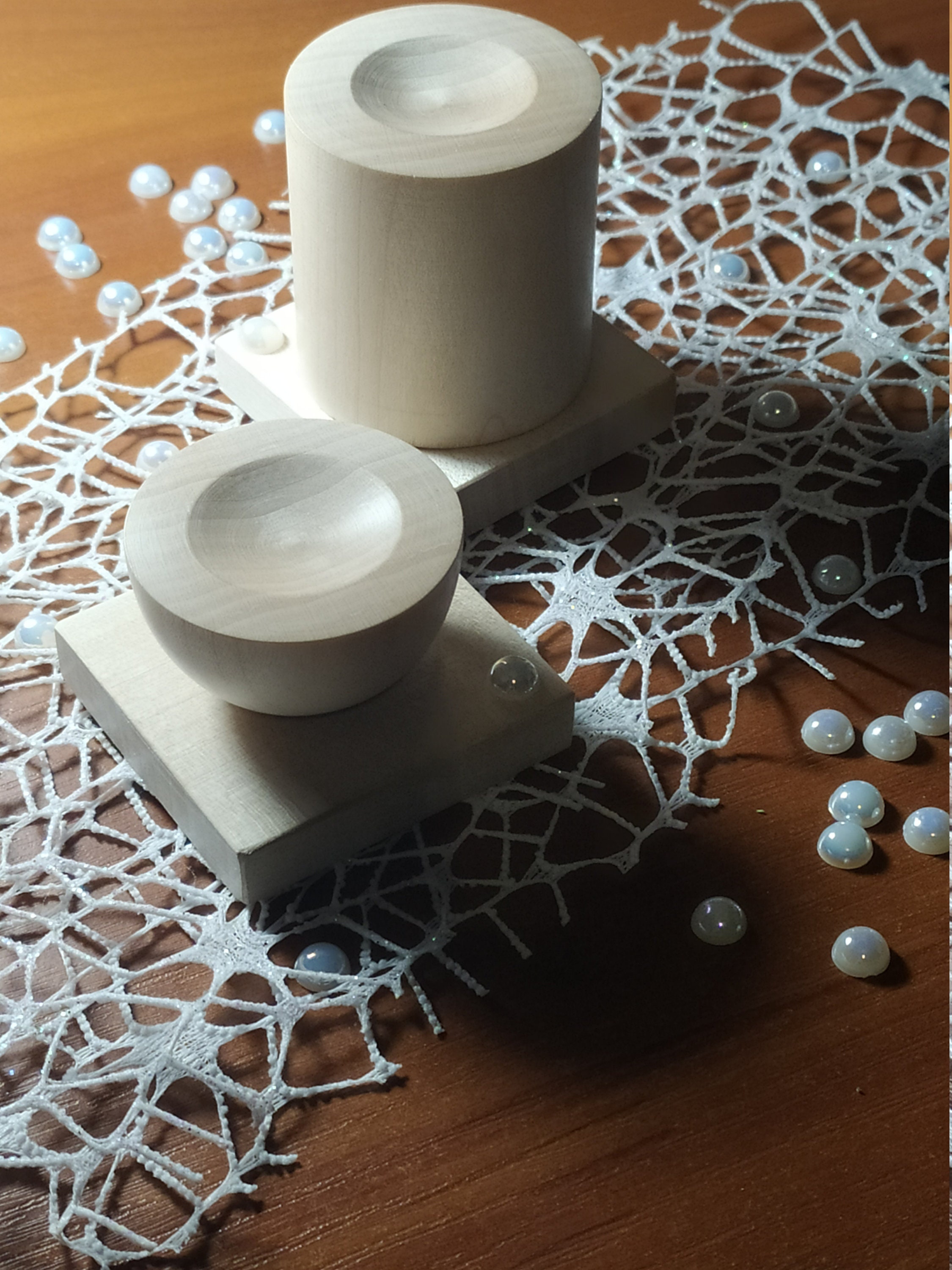 Wooden Essential Oil Diffusers. the Set of Hemispherical and - Etsy