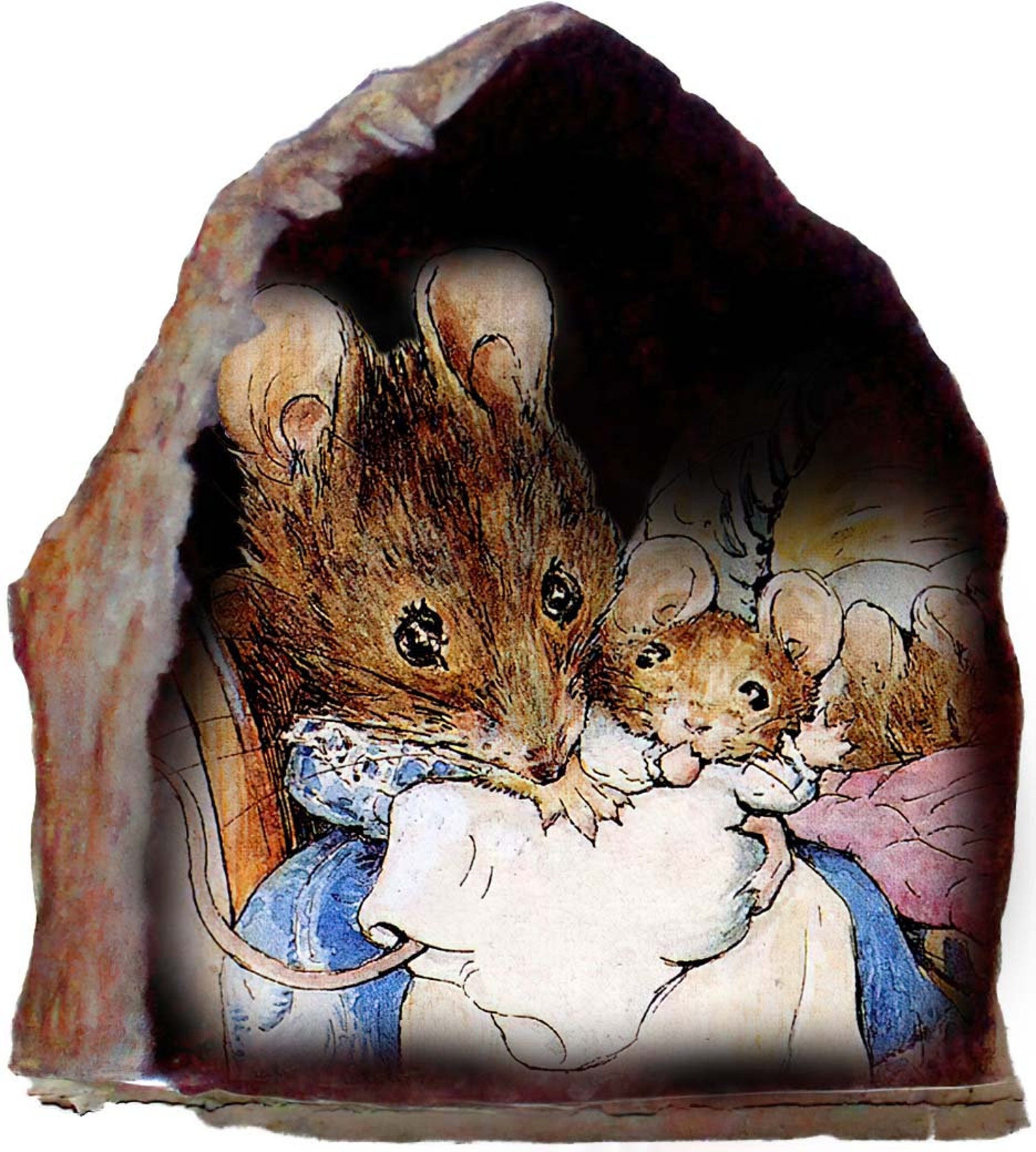 Baseboard Stickers Mouse Door Wall Decal for Playroom Kids | Etsy