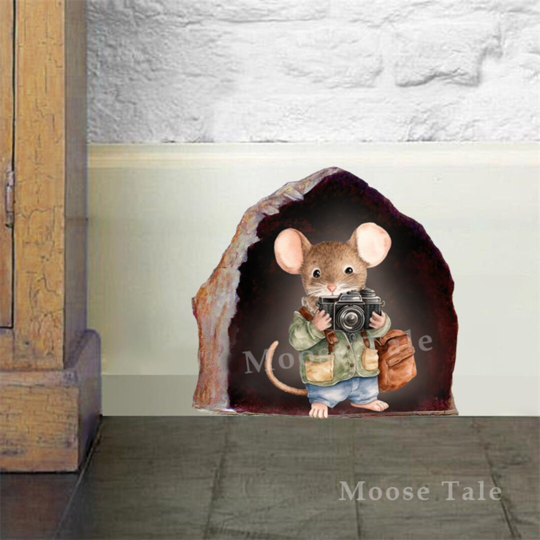 Mouse Photographer With a Camera Sticker Gift for Photographer ...