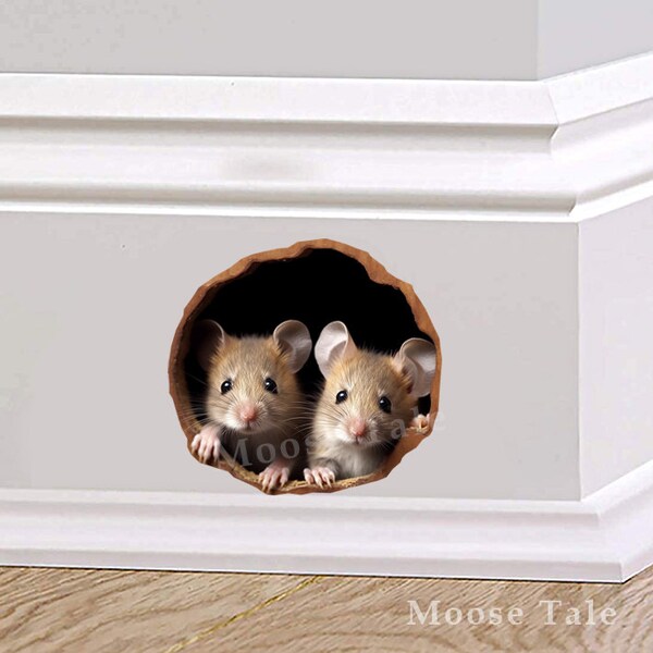 Mouse Wall Decal - Etsy