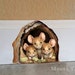 Fake Mouse Hole Mice in Hole Sticker Family of 3 Mouse Decal Peekaboo ...