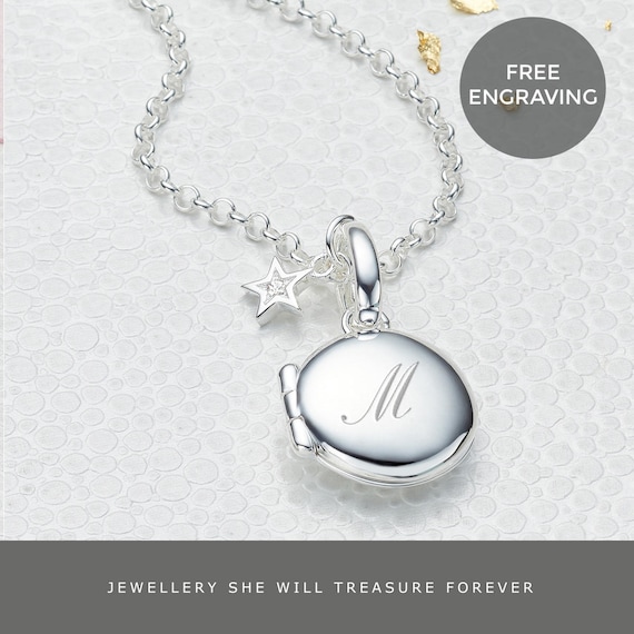 Personalised children's locket store