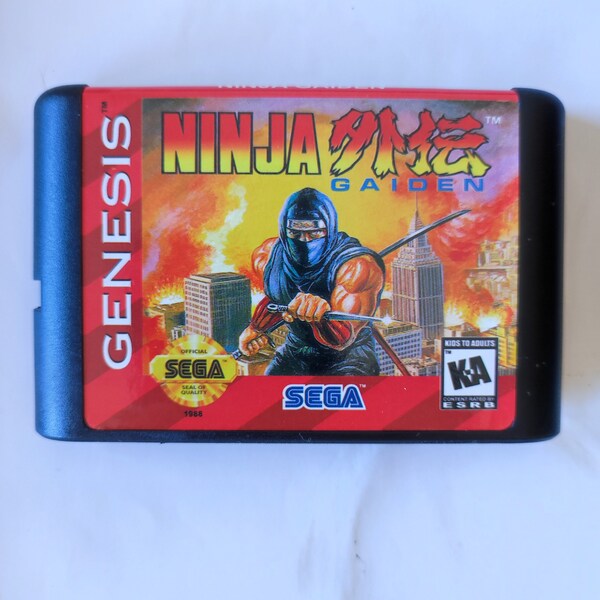 Ninja Gaiden Sega Genesis - Etsy