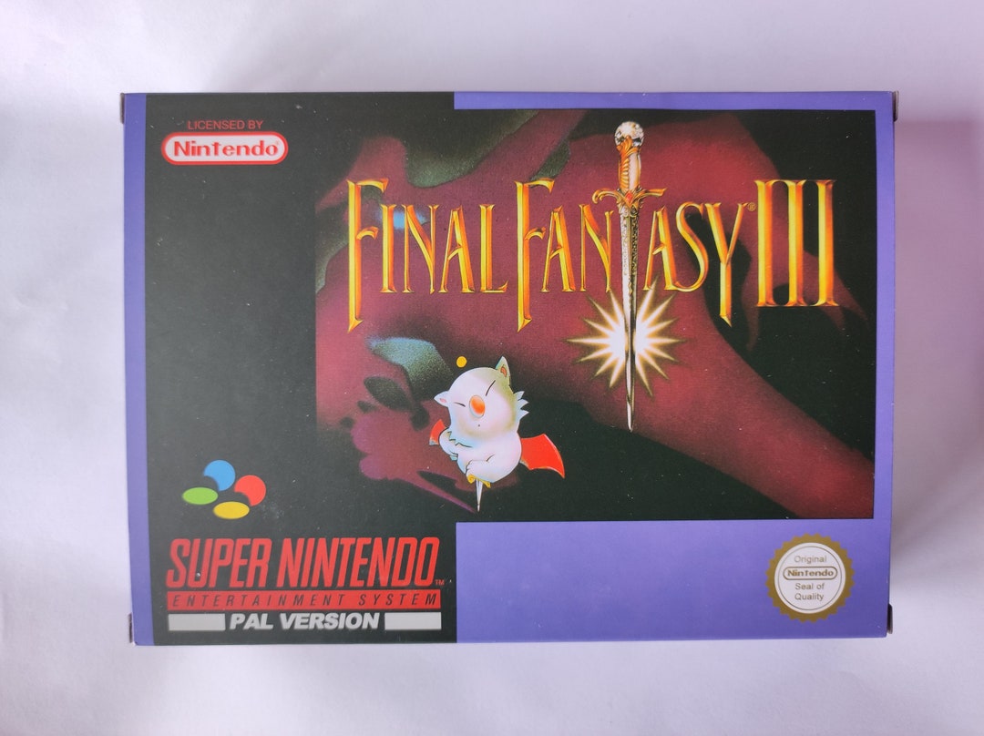 Final Fantasy III - Etsy