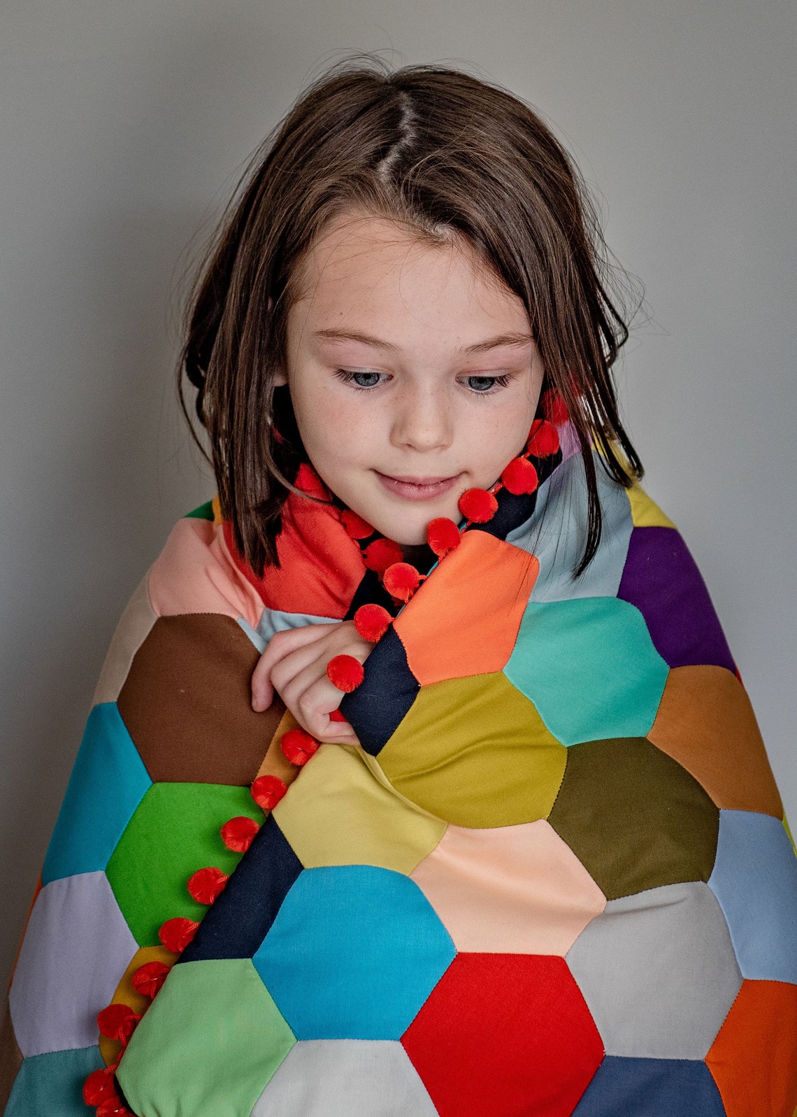 EPP Quilt Kit for Modern Contemporary Quilt, EPP, English Paper Piecing ...