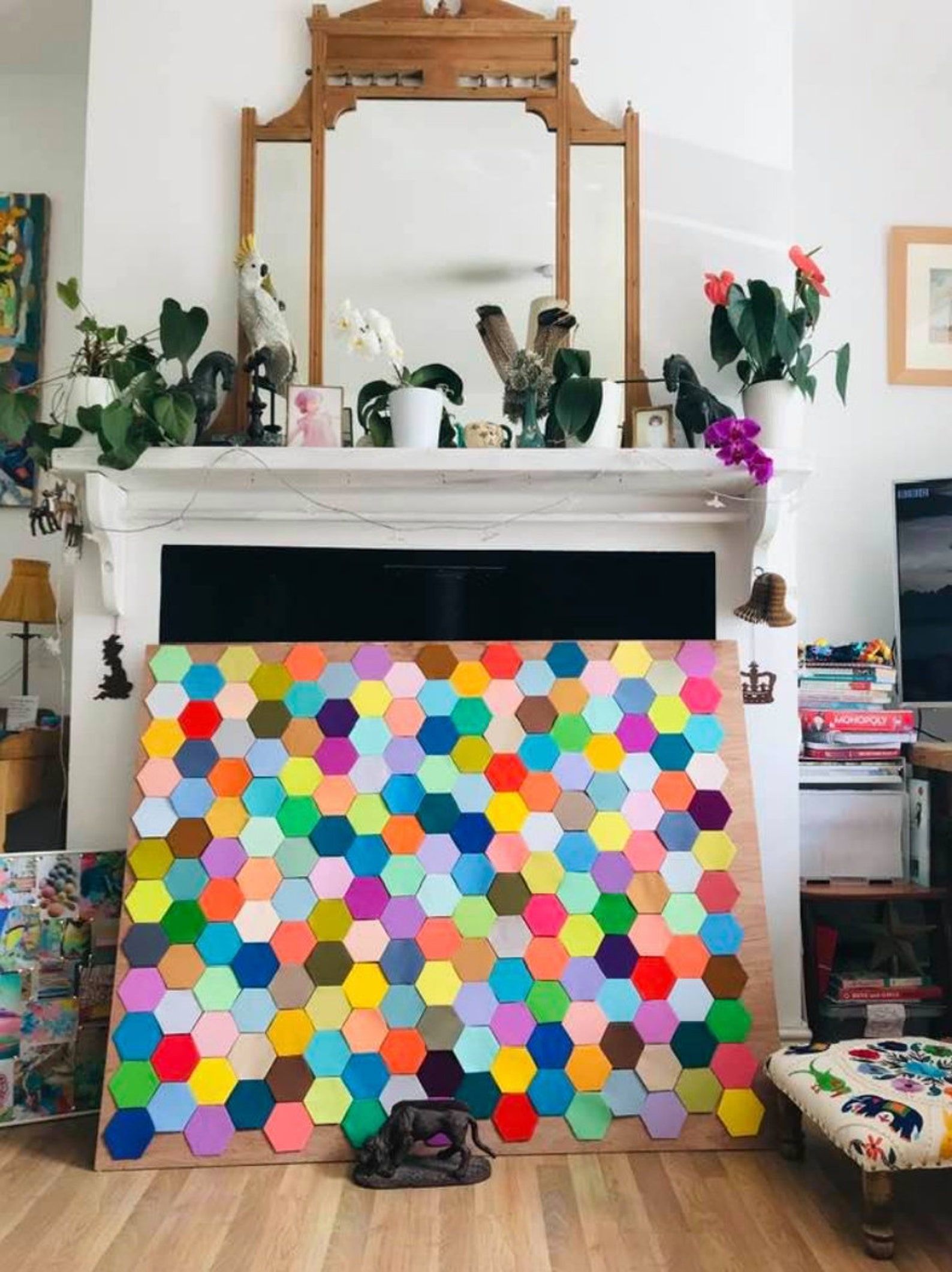 EPP Quilt Kit for Modern Contemporary Quilt, EPP, English Paper Piecing ...