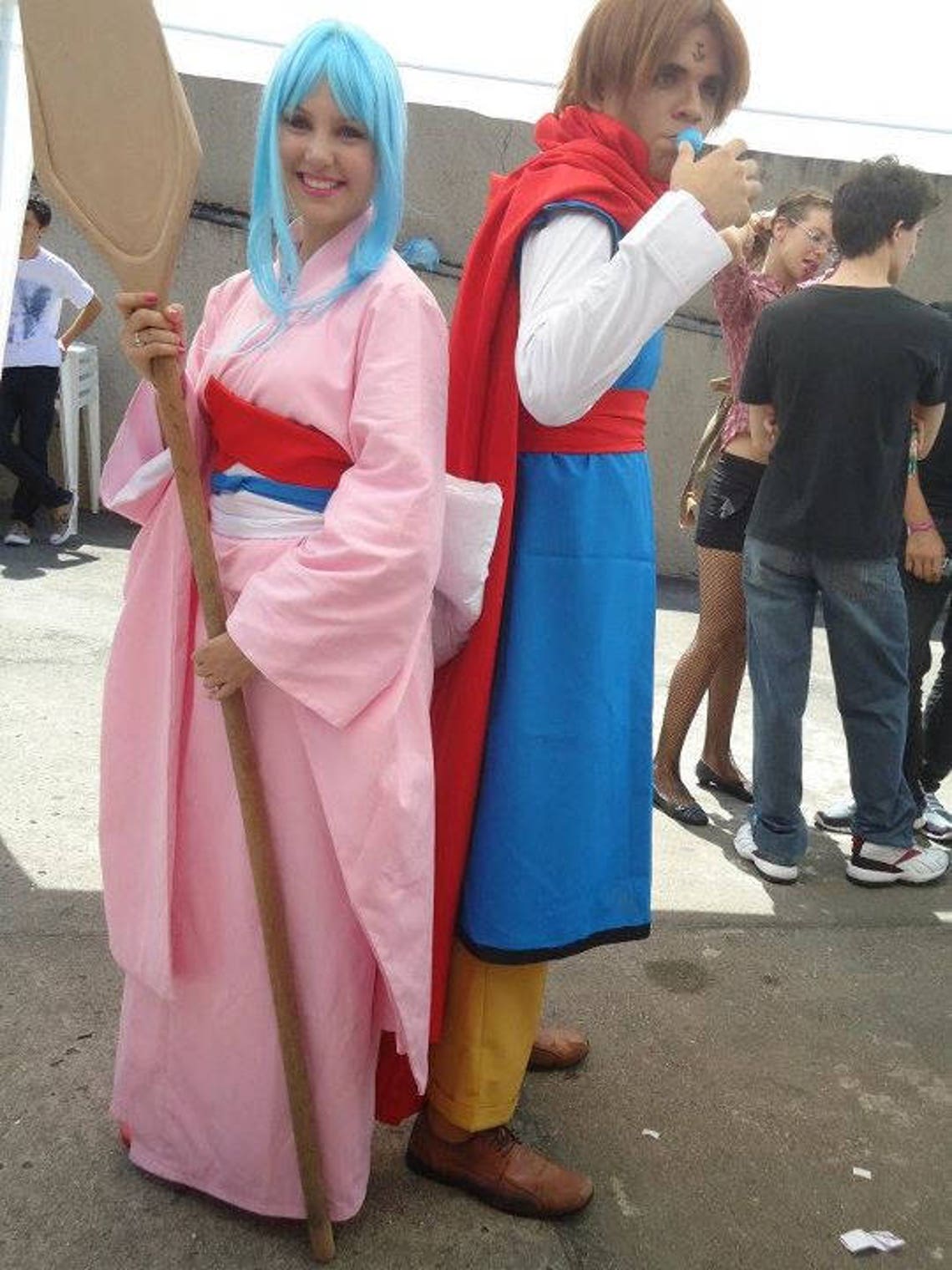 Botan Costume kimono Yu Yu Hakusho Cosplay Comission Seam | Etsy