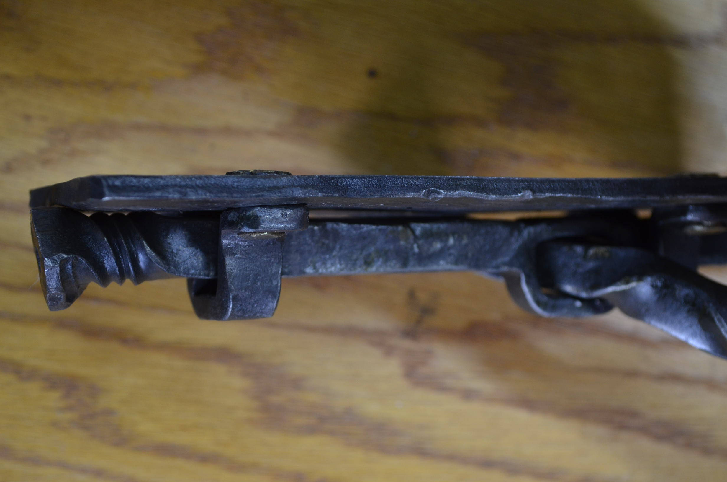 Blacksmith Forged Steel Door Latch Gate Latch Garden Gate | Etsy