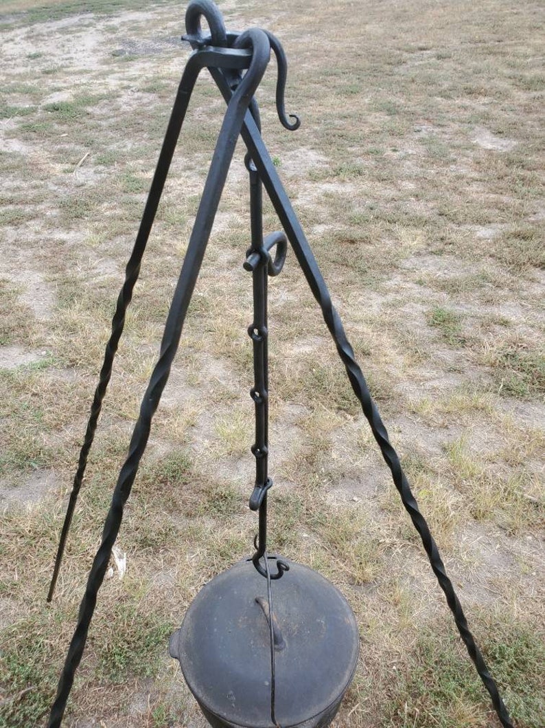 Adjustable Trammel Hook Dutch Oven Hanger Pot Hook. - Etsy