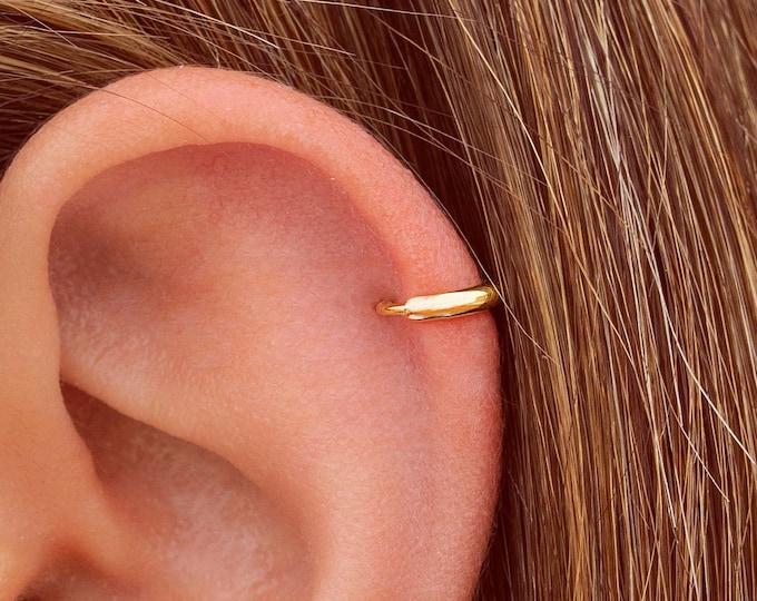 Helix Earring Heart Cartilage Earring Sterling Silver Helix Earring ...