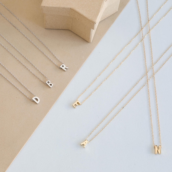 Letter Pendant - Etsy