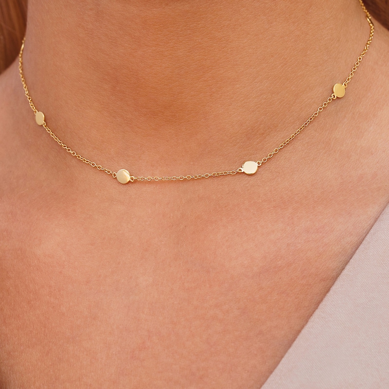 Silver Coin Necklace - Etsy