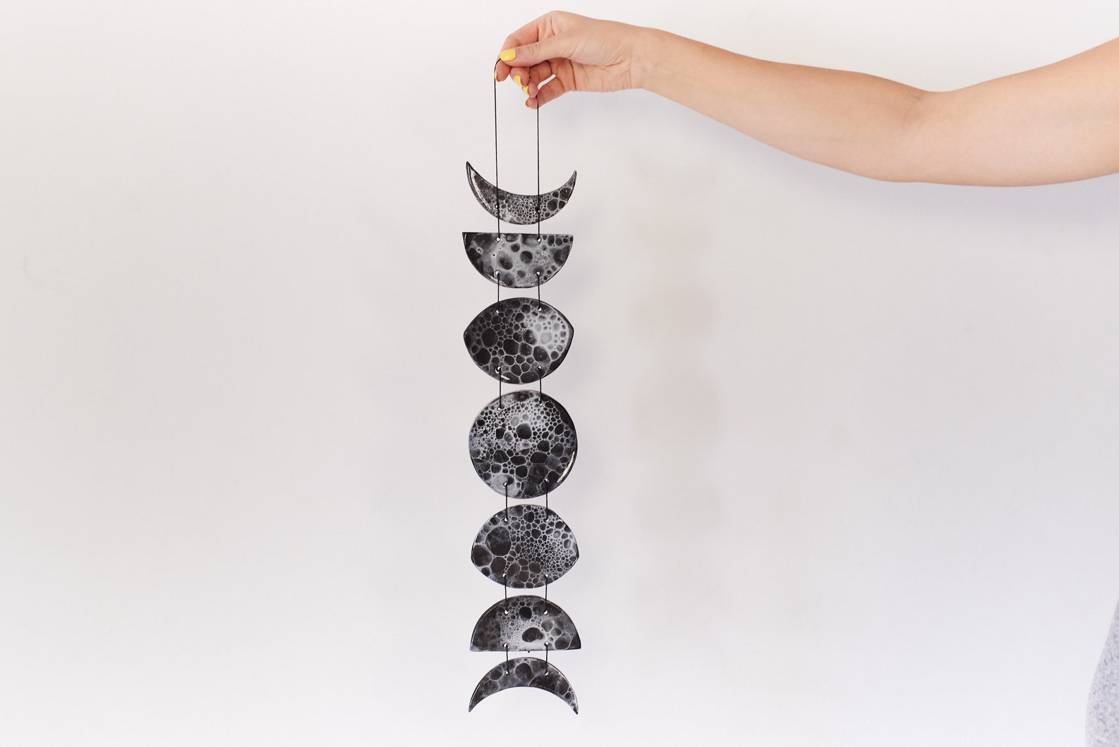 Moon Phases Wall Hanging Moon Calendar Ceramic Wall Art - Etsy