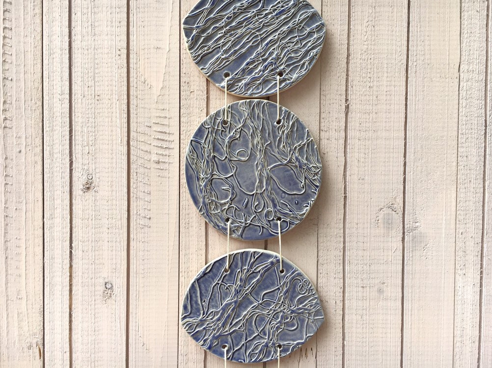 Moon Phases Wall Hanging Ceramic Wall Art for Interior - Etsy