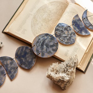 Ceramic Moon Phases Wall Hanging Pottery Wall Hanging - Etsy