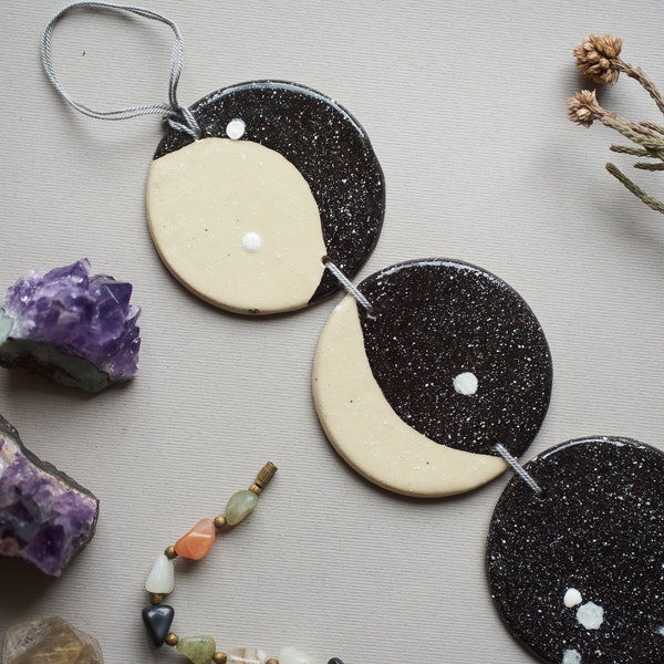 Moon Ceramic Tile - Etsy