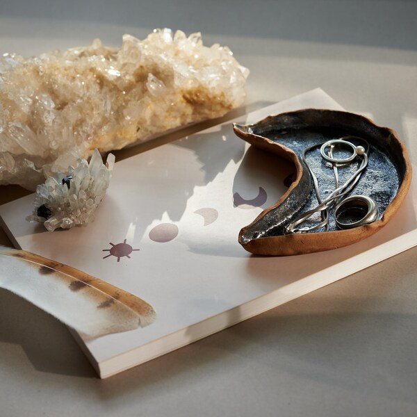 Ceramic Moon Dish - Etsy UK