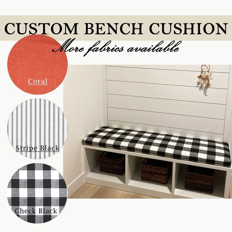 Custom Dining Bench Covers - Etsy