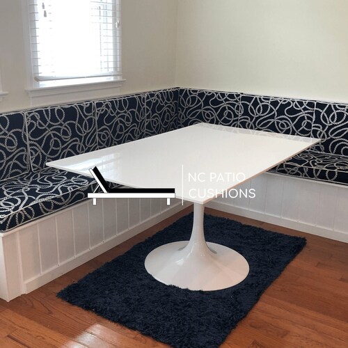 Kitchen Dining Banquette Bench Cushions Custom Made EXAMPLE - Etsy