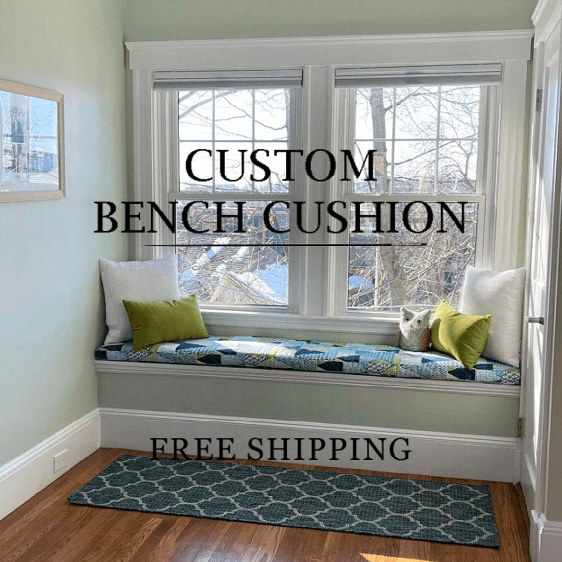 Custom Window Seat Cushion - Etsy